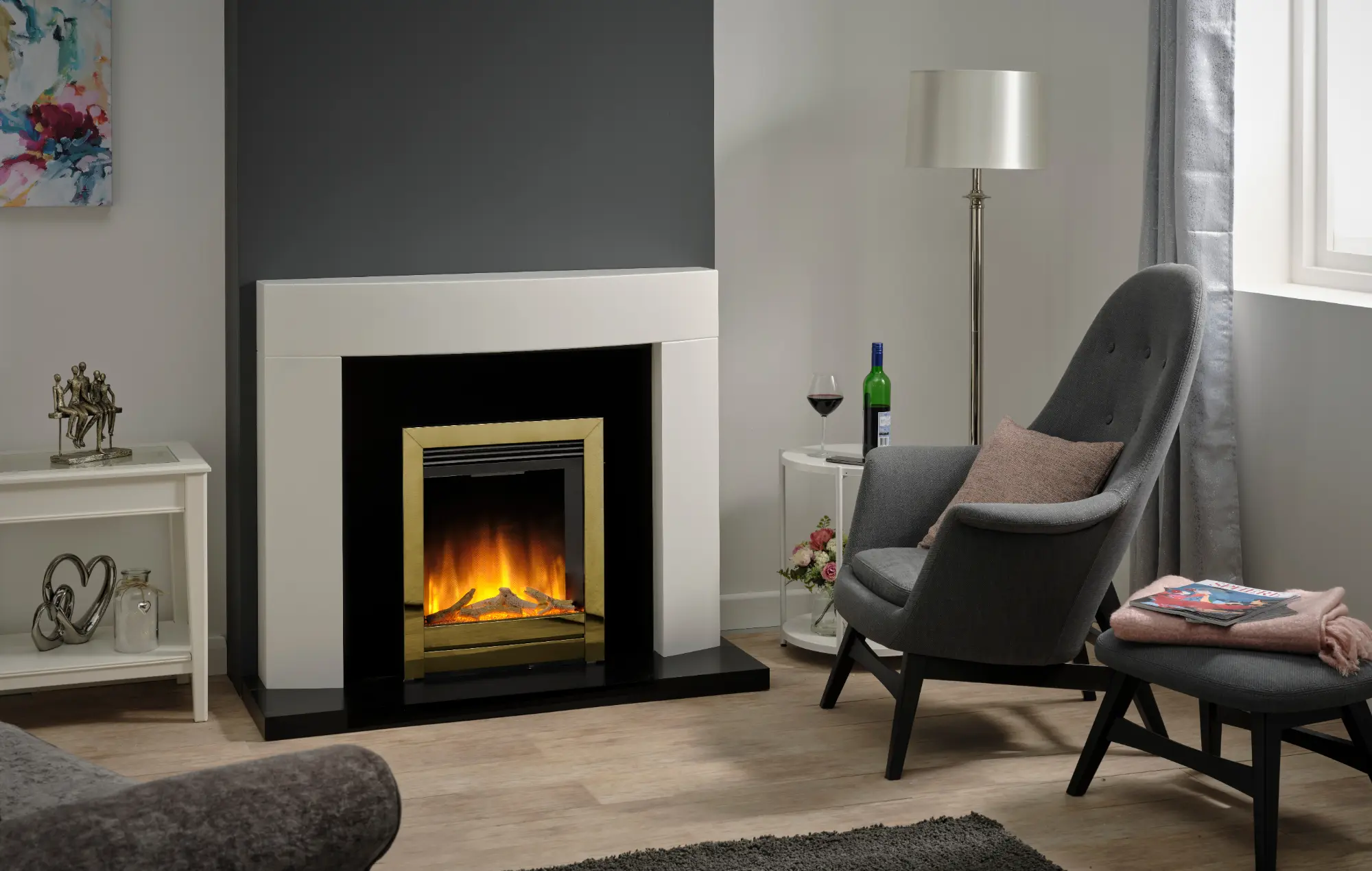 Chic Inset Electric Fire | Fires & Fireplaces